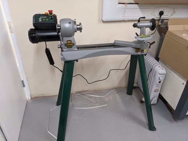 Record Power Coronet Herald Wood Turning Lathe - East Essex Hackspace